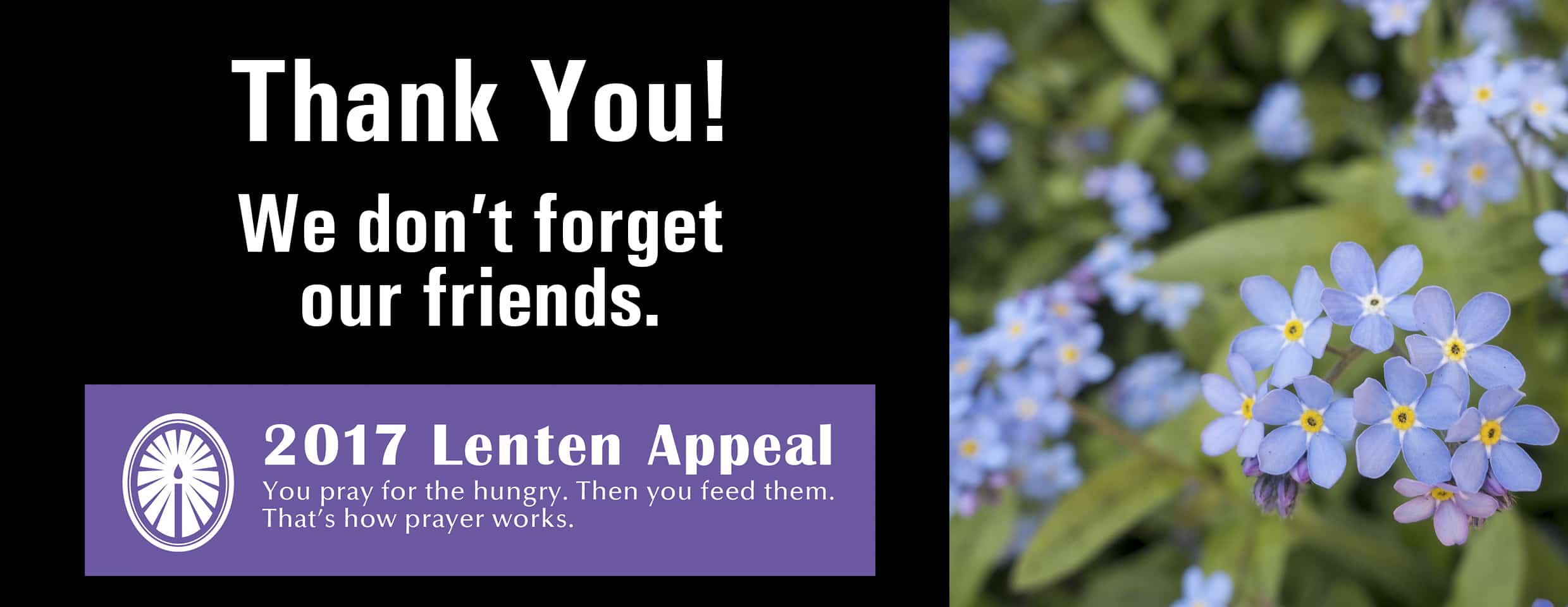 Lenten Thank You | Catholic Charities Washtenaw County